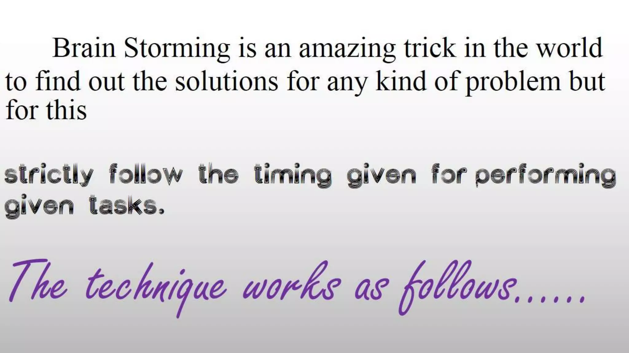 Brain Storming | PPTX | Artificial Intelligence | Technology & Computing