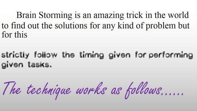 Brain Storming | PPTX | Artificial Intelligence | Technology & Computing