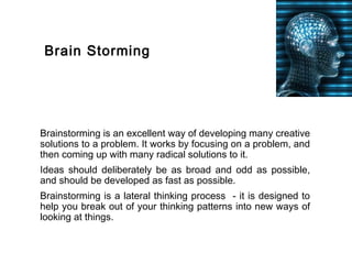 Brain storming tool | PPT