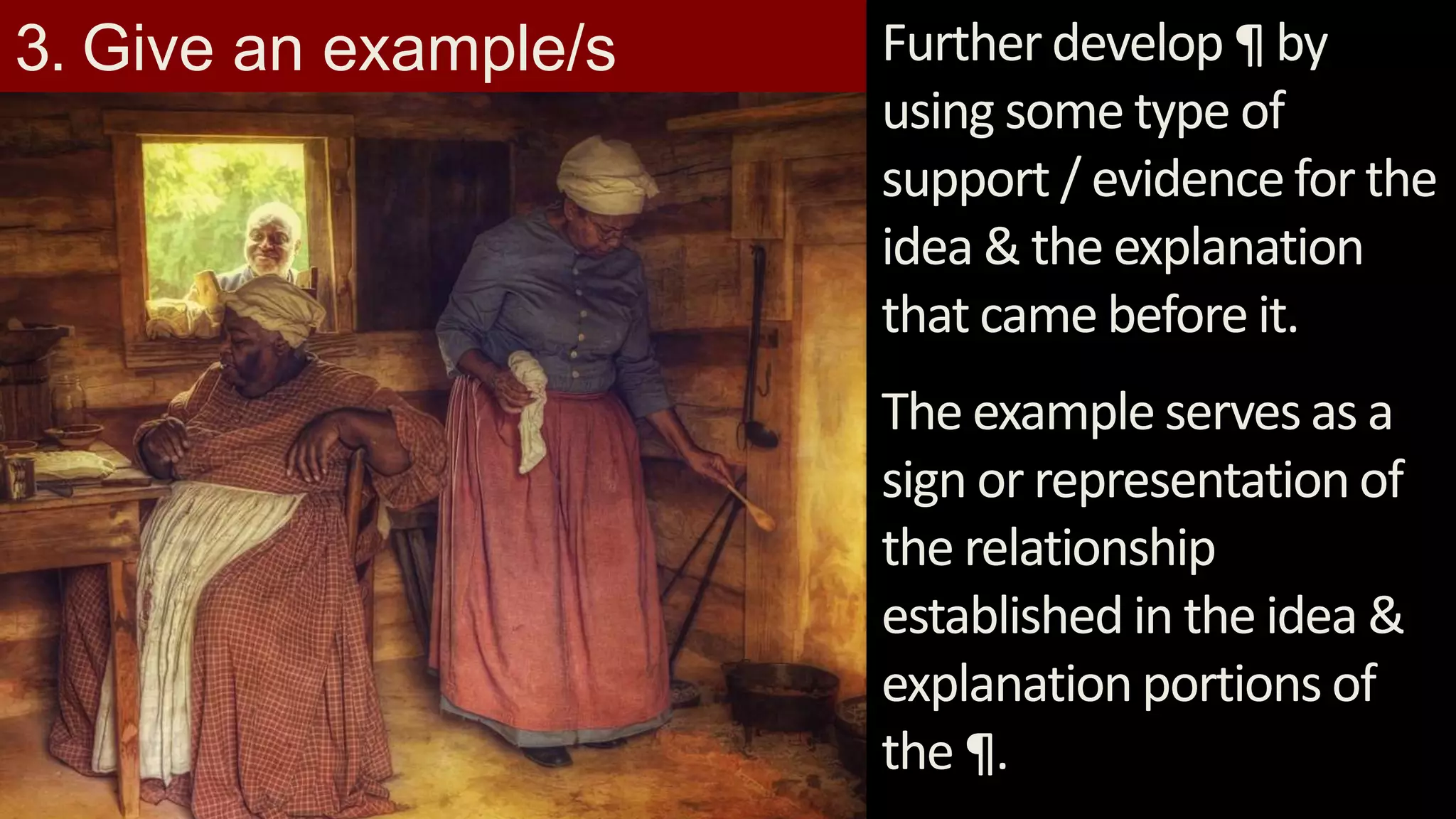 Brainstorm Paragraph Organization | PPTX