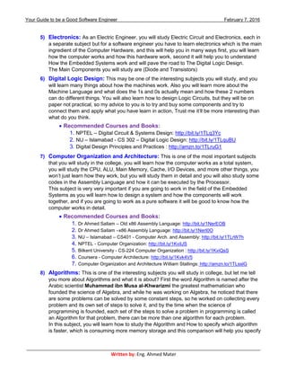 Your Guide to be a Software Engineer | PDF