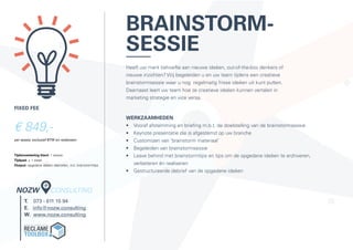 Brainstormsessie | PDF