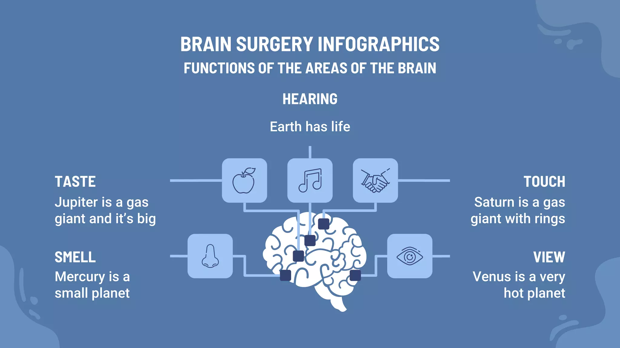 Brain Surgery Infographics by Slidesgo.pptx | Desktop Publishing ...