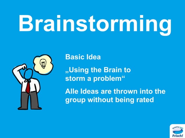 Brainswarming: Good creativity method for generating ideas for guerilla ...