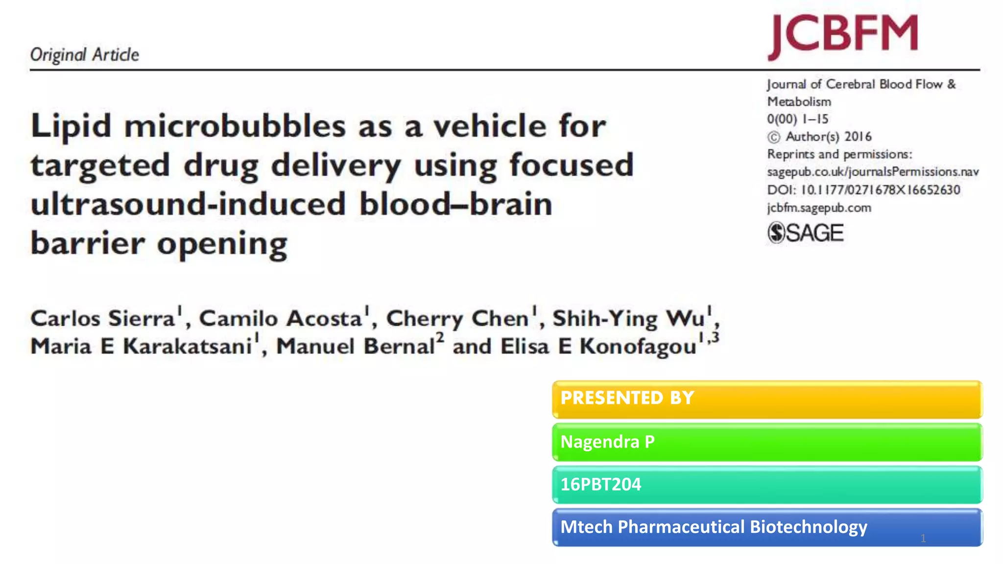 Lipid microbubbles as a vehicle for targeted drug delivery using ...
