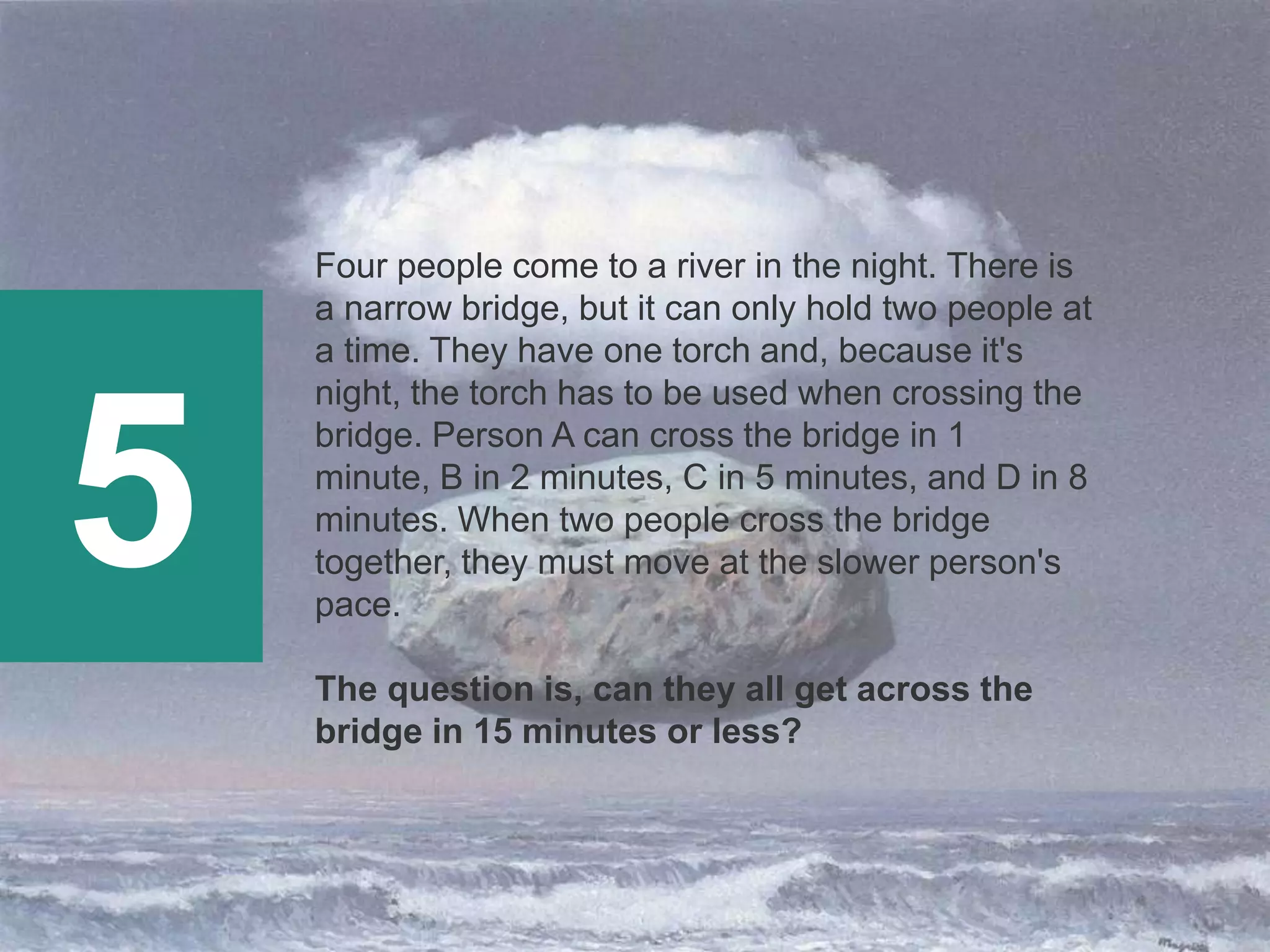 8 (fun) Brain Teasers To Jumpstart Your Creativity! | PPTX