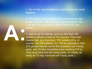 8 (fun) Brain Teasers To Jumpstart Your Creativity! | PPTX