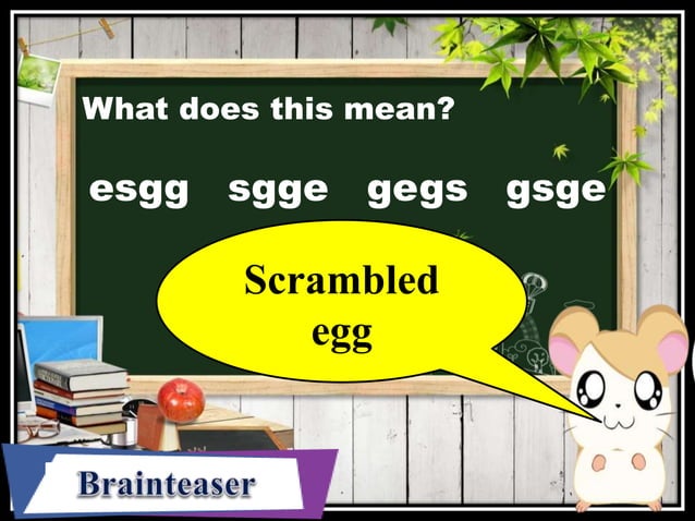 Brain teaser ppt