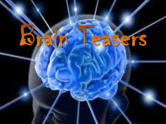 Brain Teasers | PPTX