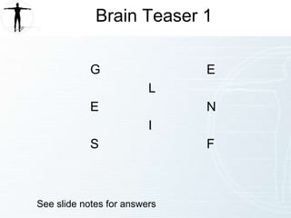 brainteasers - answers on slide notes.ppt