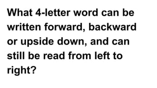 BRAIN TEASERS PART II.pptx