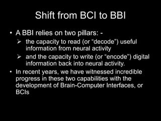 Brain to Brain Interface | PPTX | Brain and Nervous System Disorders ...