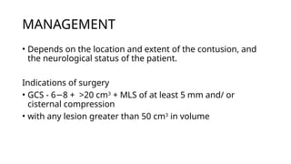 Brain Trauma - Brain Trauma Foundation guidelines | PPTX
