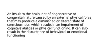Brain Trauma - Brain Trauma Foundation guidelines | PPTX