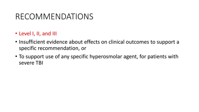 BRAIN TRAUMA FOUNDATION GUIDELINE PPT (1).pptx | First Aid | Injuries