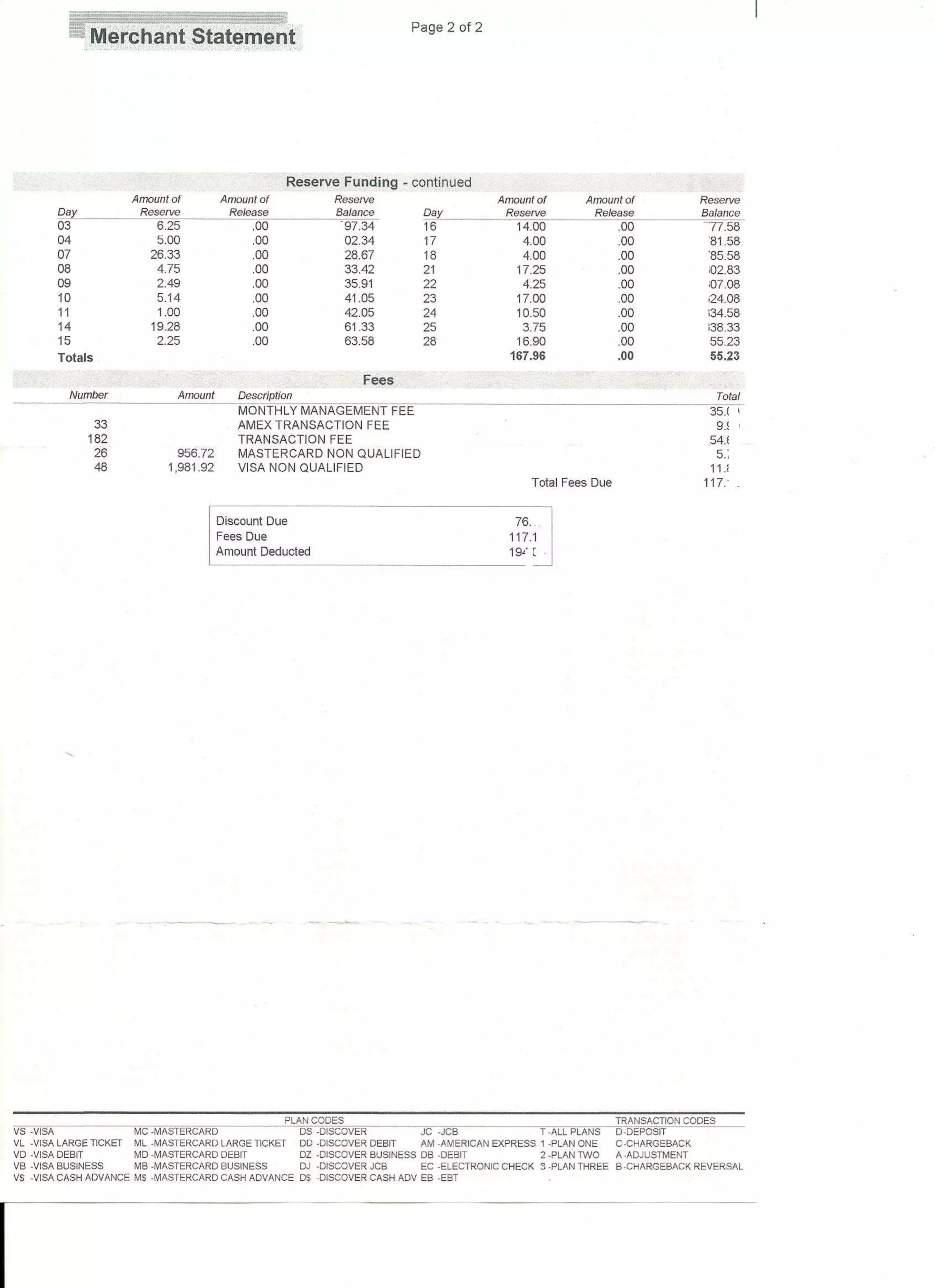 Braintree Statement 3 | PDF