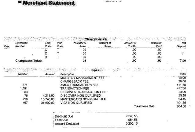 Braintree Statement 2 | PDF