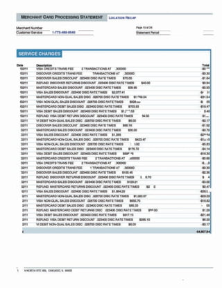 Braintree Statement 1 | PDF
