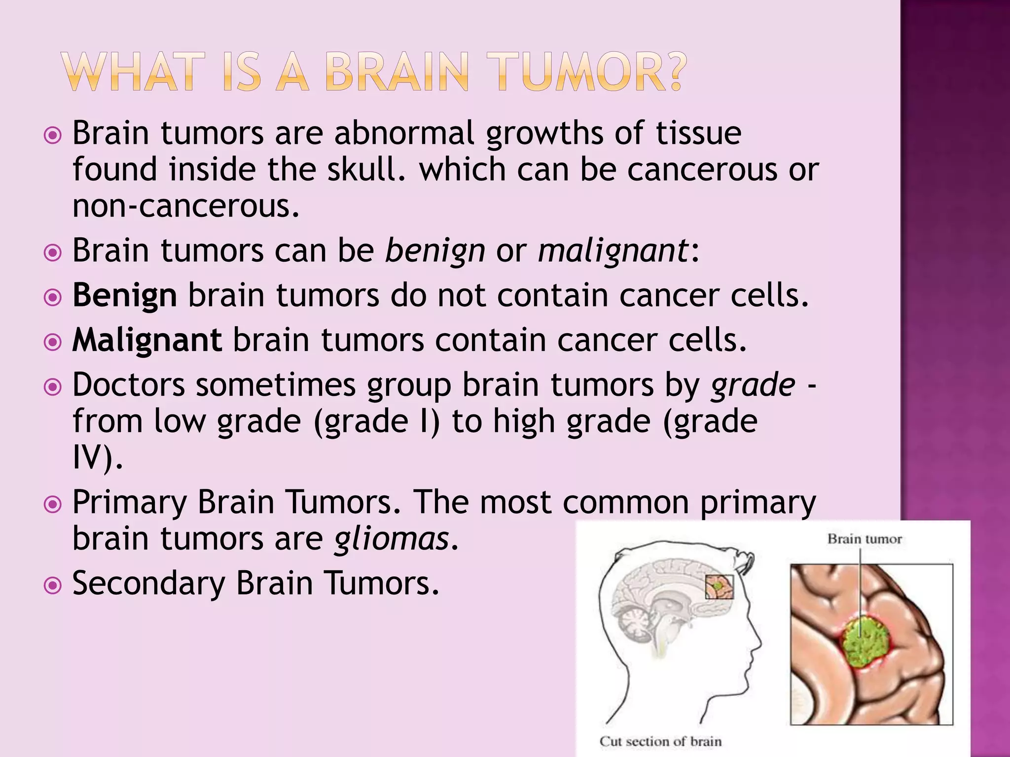 Brain Tumor | PPTX