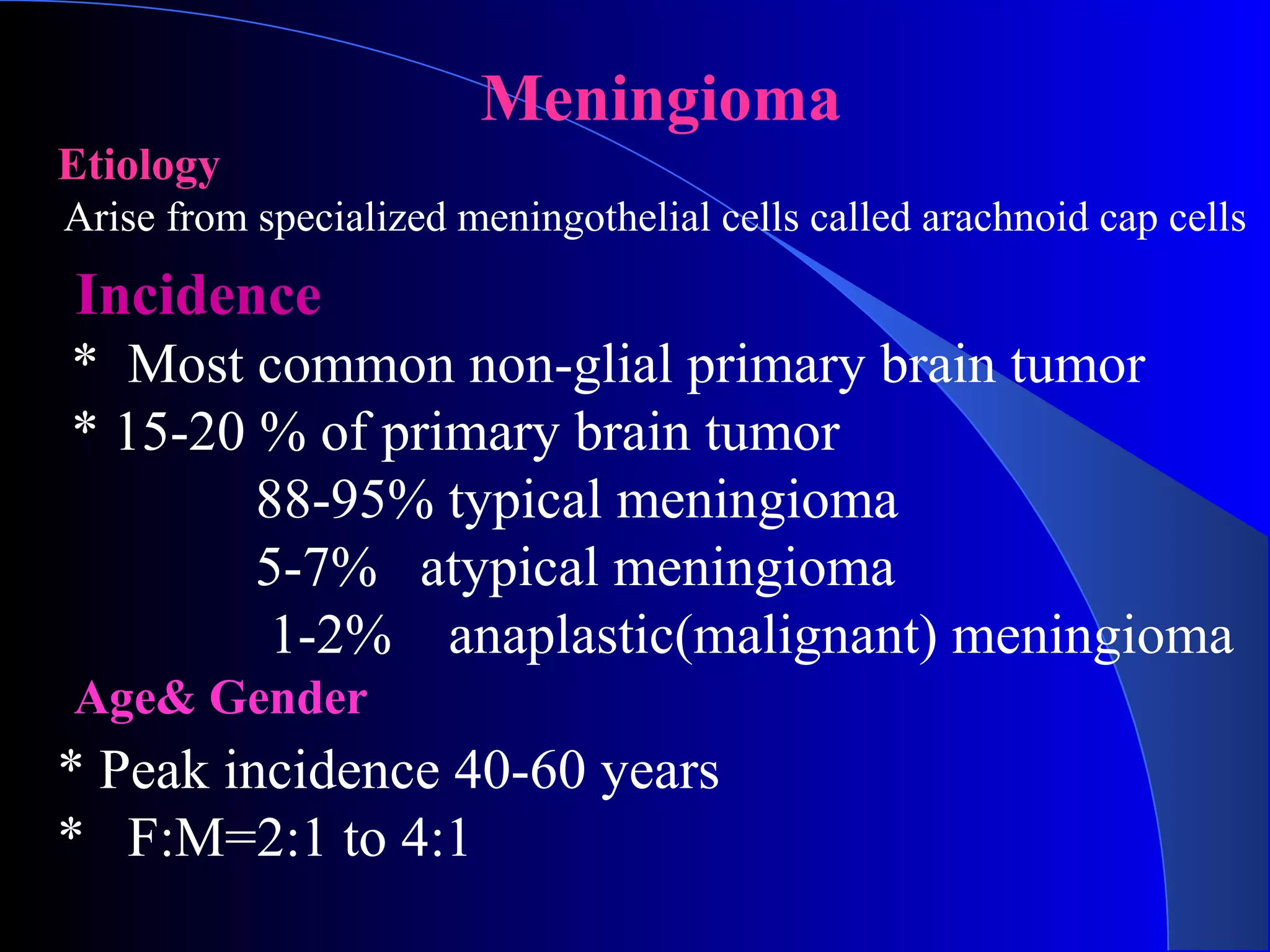 Meningioma | PPT