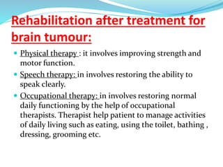 Brain tumor | PPTX