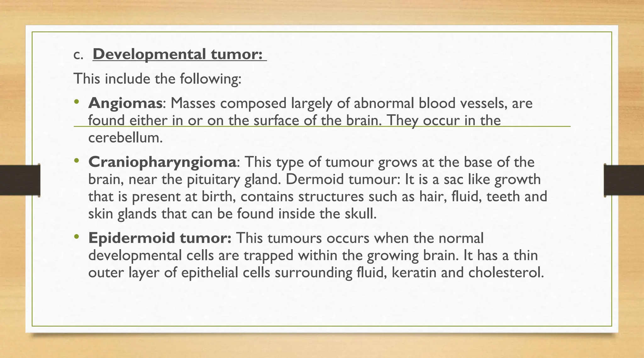 Brain tumour (Central Nervous System Tumour).pptx
