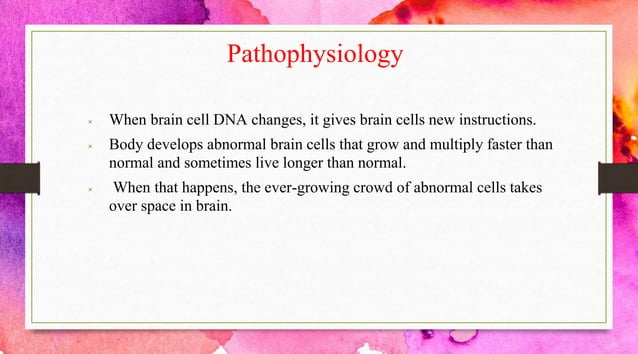 Brain tumour (Central Nervous System Tumour).pptx