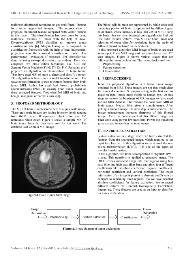 Brain tumor classification using artificial neural network on mri images | PDF | Photo Editing ...