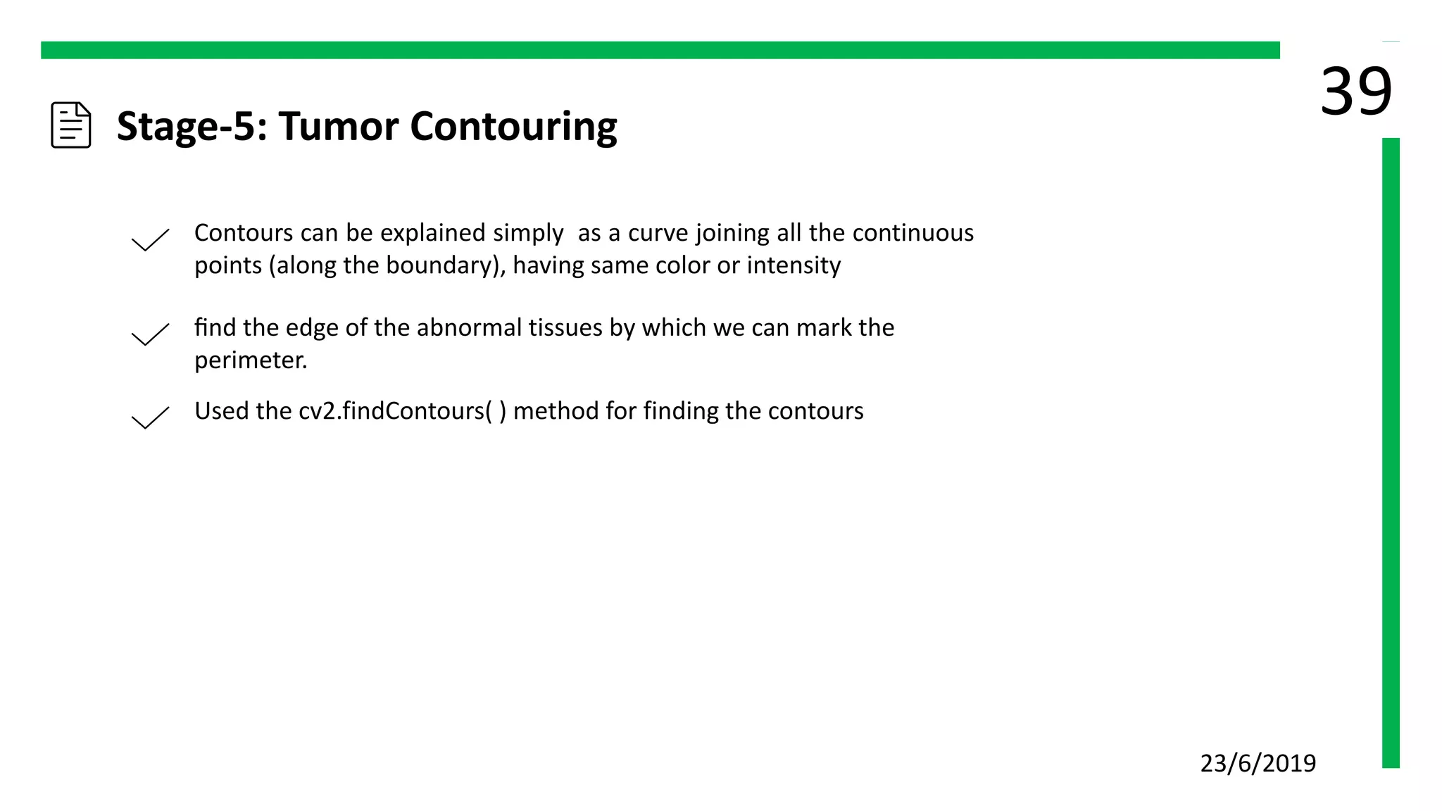 Brain tumor detection using convolutional neural network | PPTX
