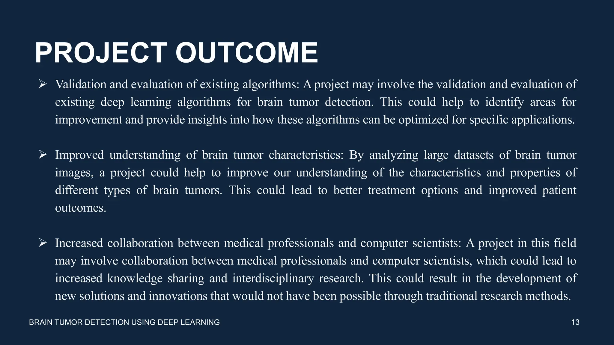 Brain Tumor Detection Using Deep Learning Ppt New Made Pptx