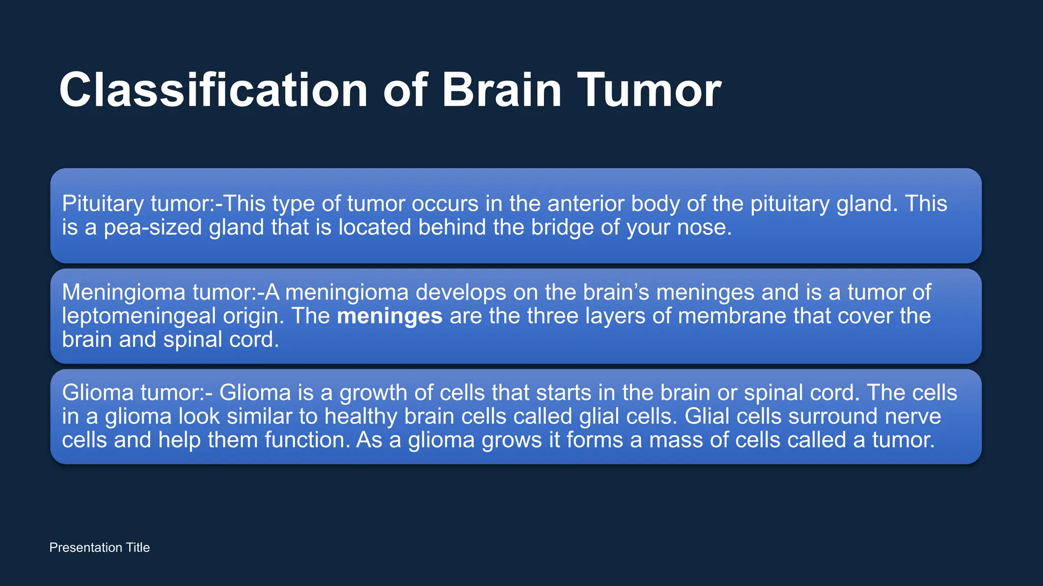 Brain Tumor Detection Using Deep Learning Ppt New Made Pptx
