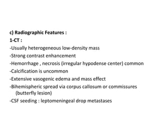 Diagnostic Imaging of Brain Tumors | PPT