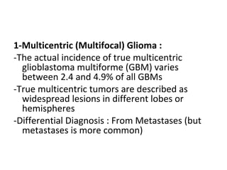Diagnostic Imaging of Brain Tumors | PPT