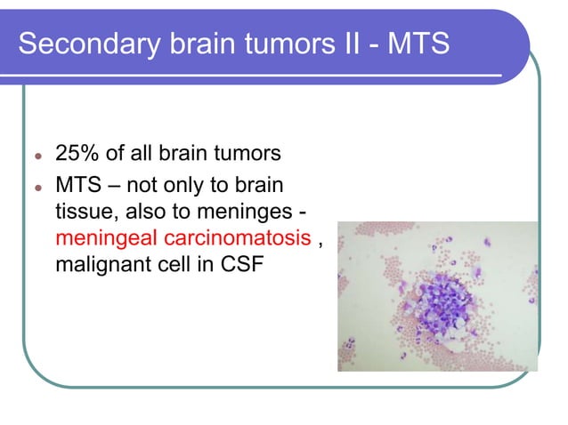 Brain tumors clinical features and causes.ppt