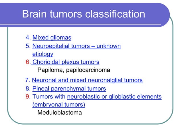 Brain Tumors Pathology and Management.ppt