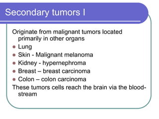 Brain Tumors Pathology and Management.ppt