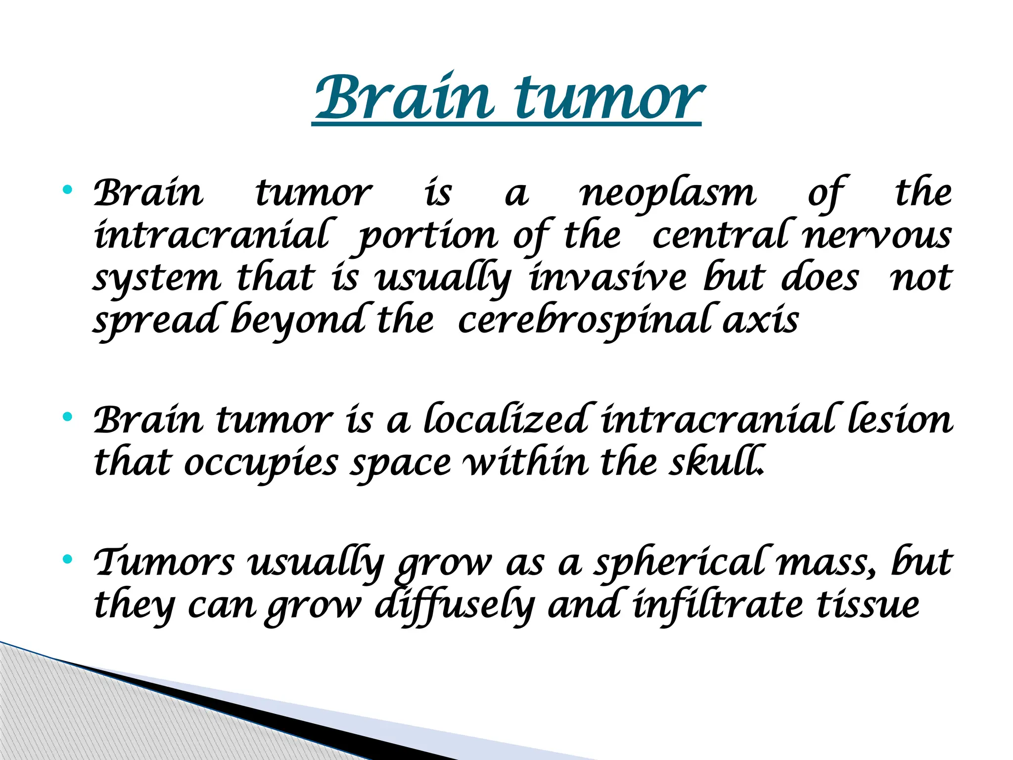 brain tumors and its management adults.pptx