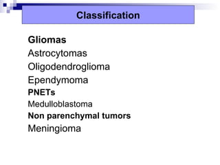 Brain tumors 2 | PPT