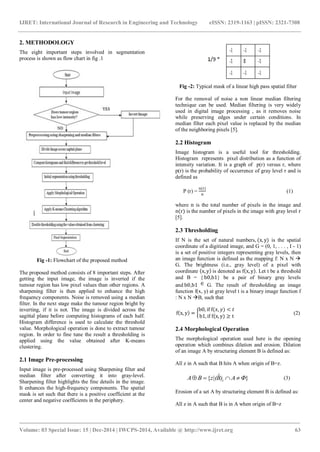 Brain tumor segmentation using asymmetry based histogram thresholding and k means clustering ...
