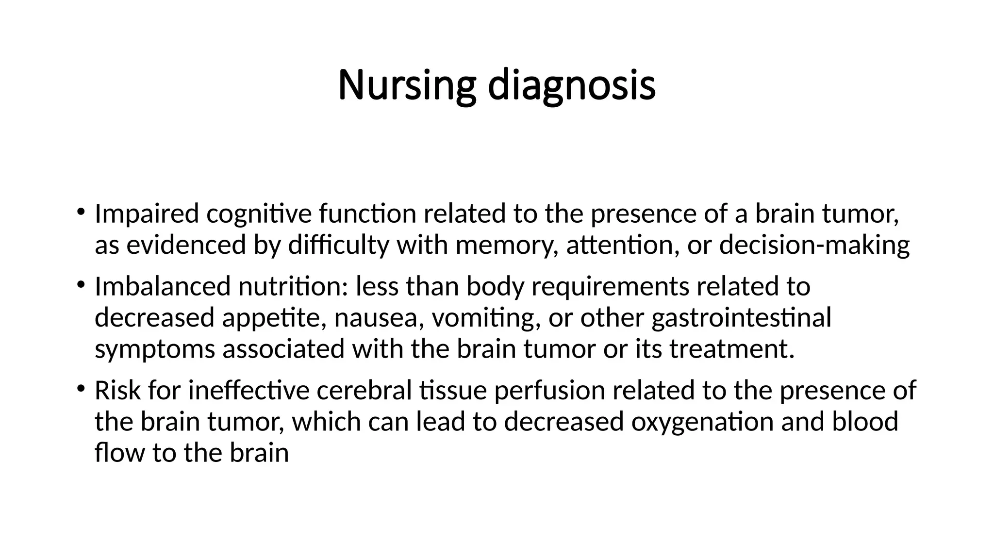 BRAIN TUMOURS.pptx description pathophysiology | PPTX