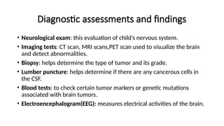 BRAIN TUMOURS.pptx description pathophysiology | PPTX