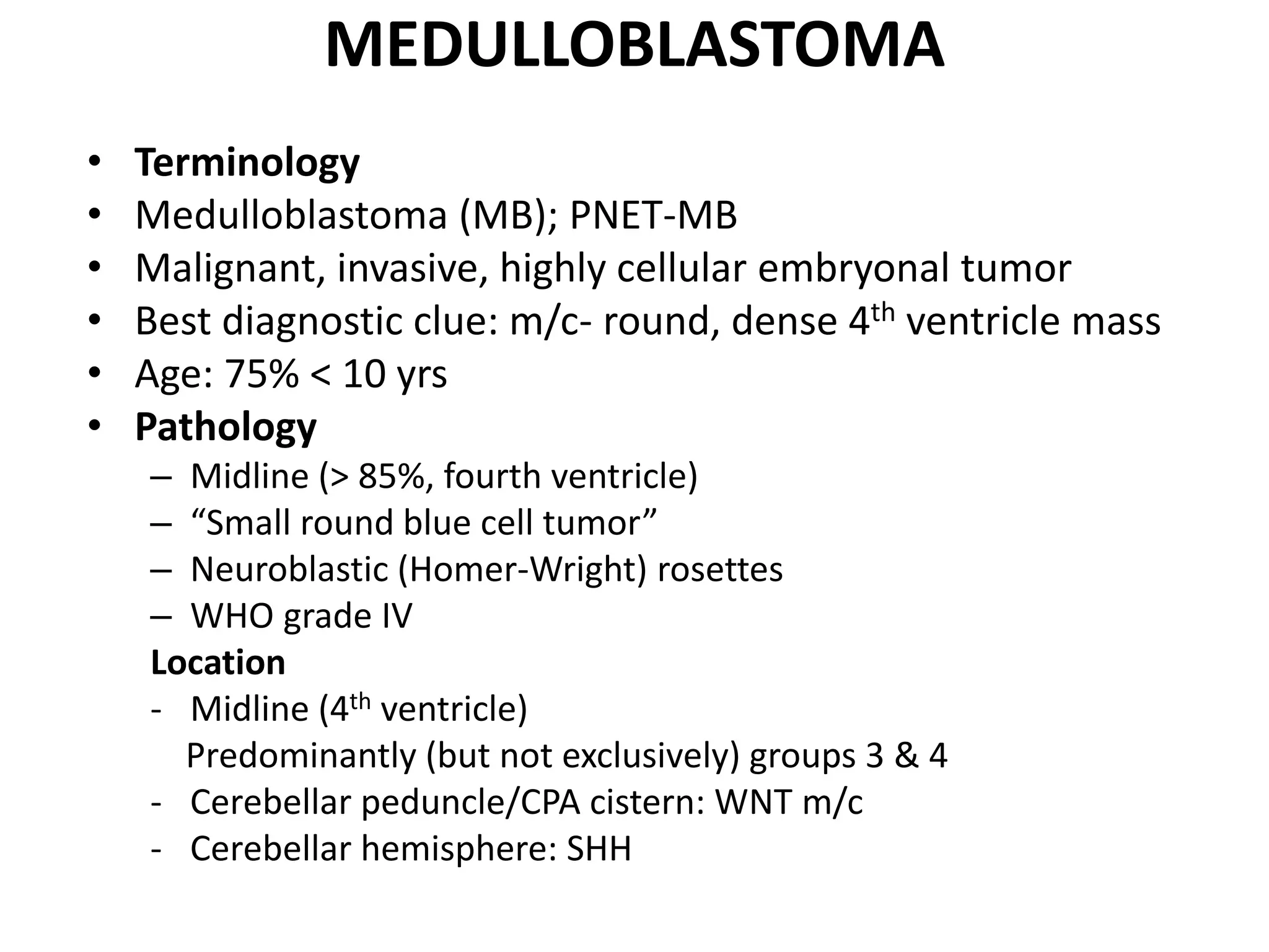 Brain tumours part 3 | PPTX