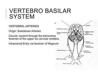 Brain vascular anatomy with MRA and MRI correlation | PPTX