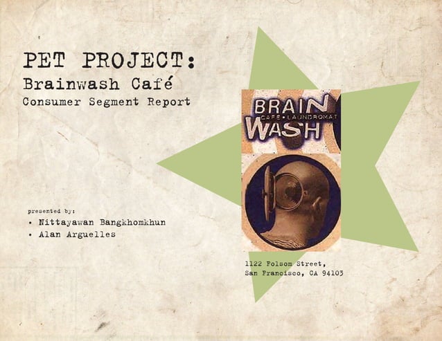 Brainwash Cafe/Laundromat | PPT