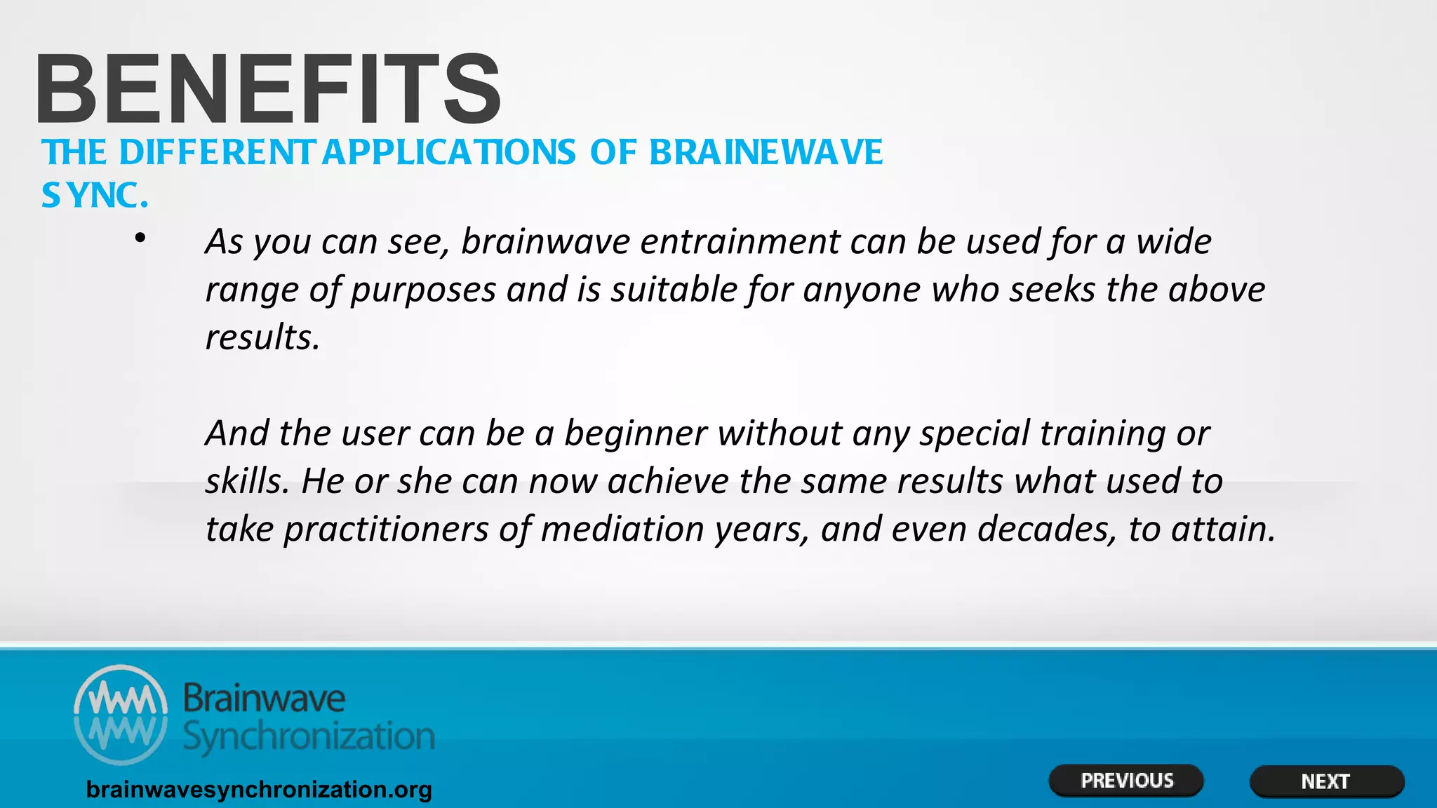 Brainwave entrainment | PPT
