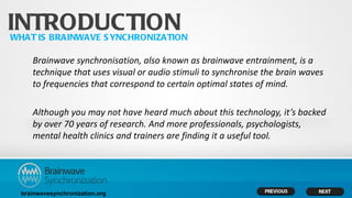 Brainwave entrainment | PPT