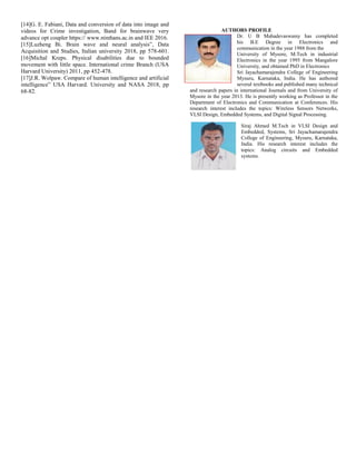 Smart Brain Wave Sensor for Paralyzed- A Real Time Implementation | PDF