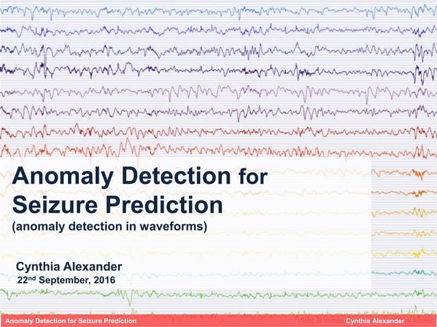 Anomaly Detection for Seizure Prediction | PPT