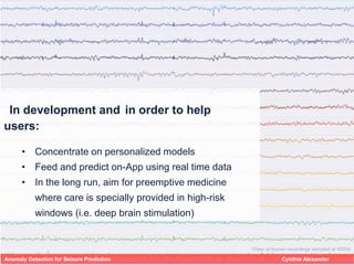 Anomaly Detection for Seizure Prediction | PPT
