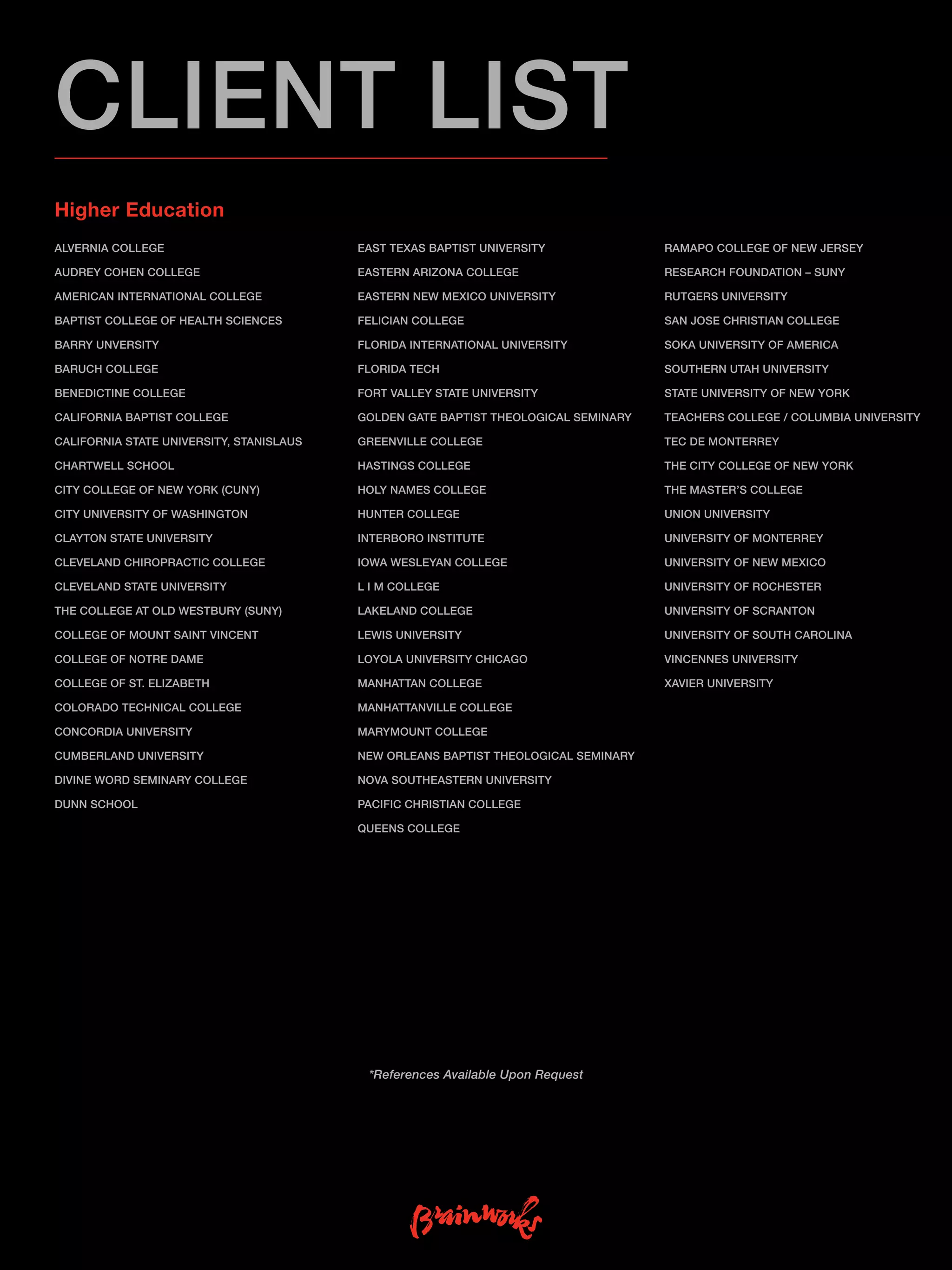 Brainworks Presentation | PDF